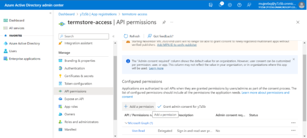 Authentication Token to Access SharePoint Term Store